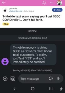 Demystifying the 52927 Text Message from T-Mobile · pixelsseo Company