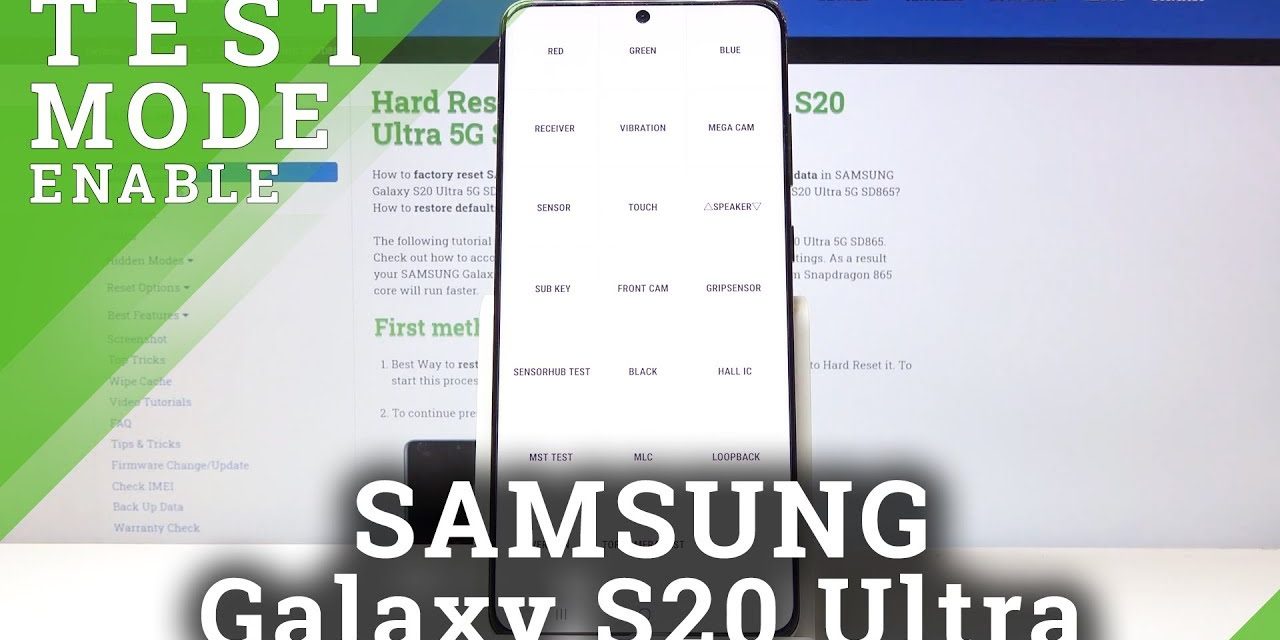 Demystifying Samsung Test Mode: A Guide to Unlocking Your Device’s ...