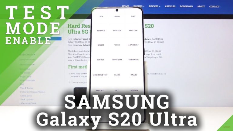 Demystifying Samsung Test Mode: A Guide To Unlocking Your Device's ...