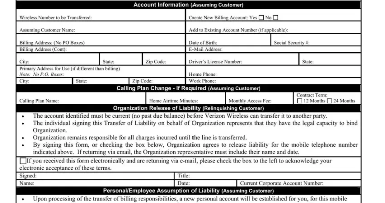 A Comprehensive Guide to Verizon Assumption of Liability – pixelsseo ...